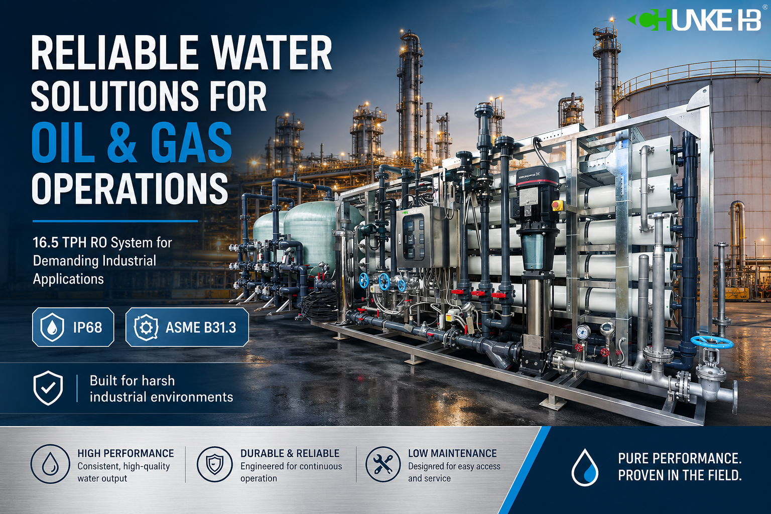 RO System for Oil and Gas Industry | Chunke